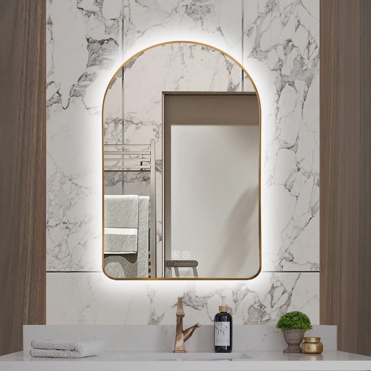 How to Install LED Bathroom Mirrors on Tiled Walls: Complete Guide ...