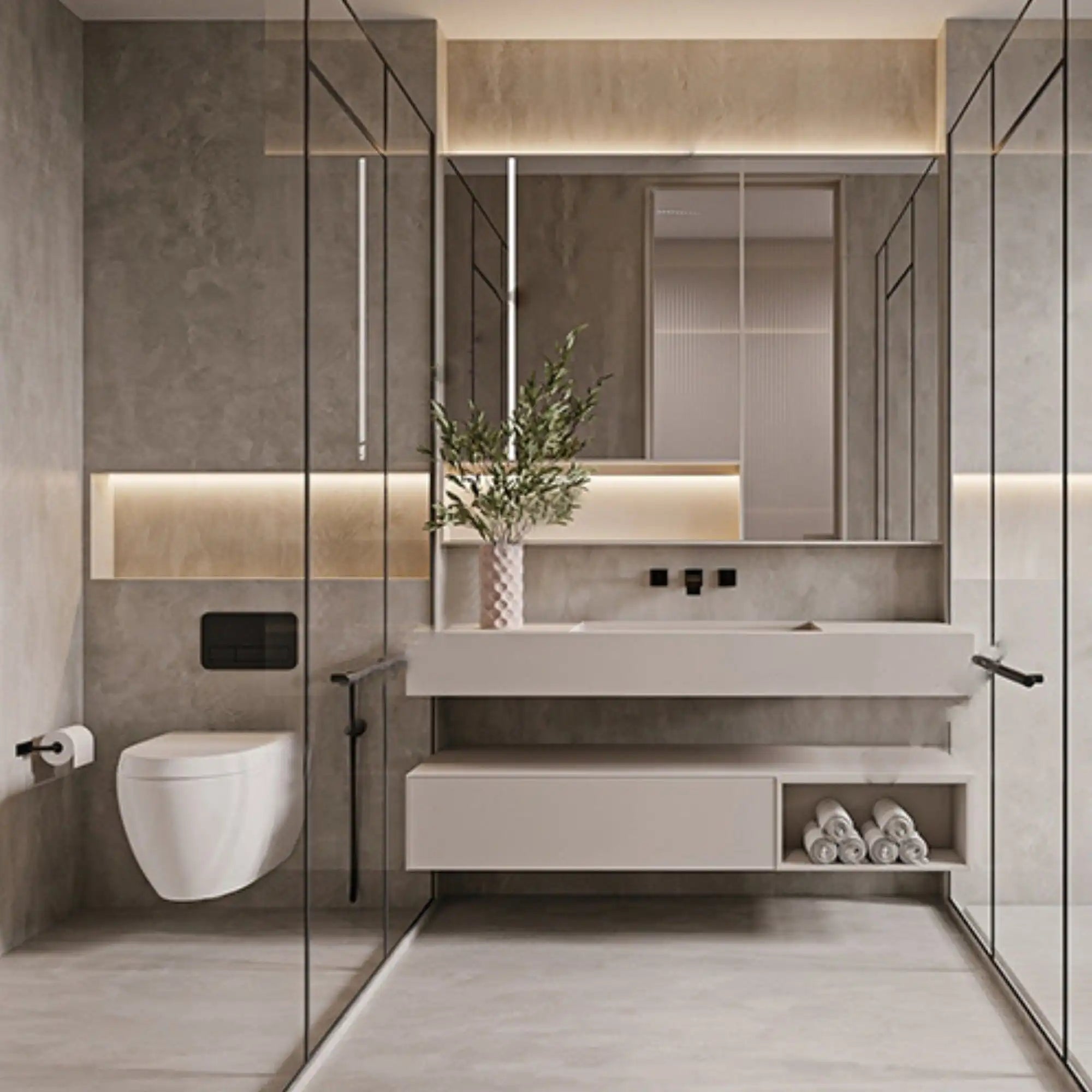 Why Gold Shower Doors Are the Next Big Trend in Modern Bathroom Design ...