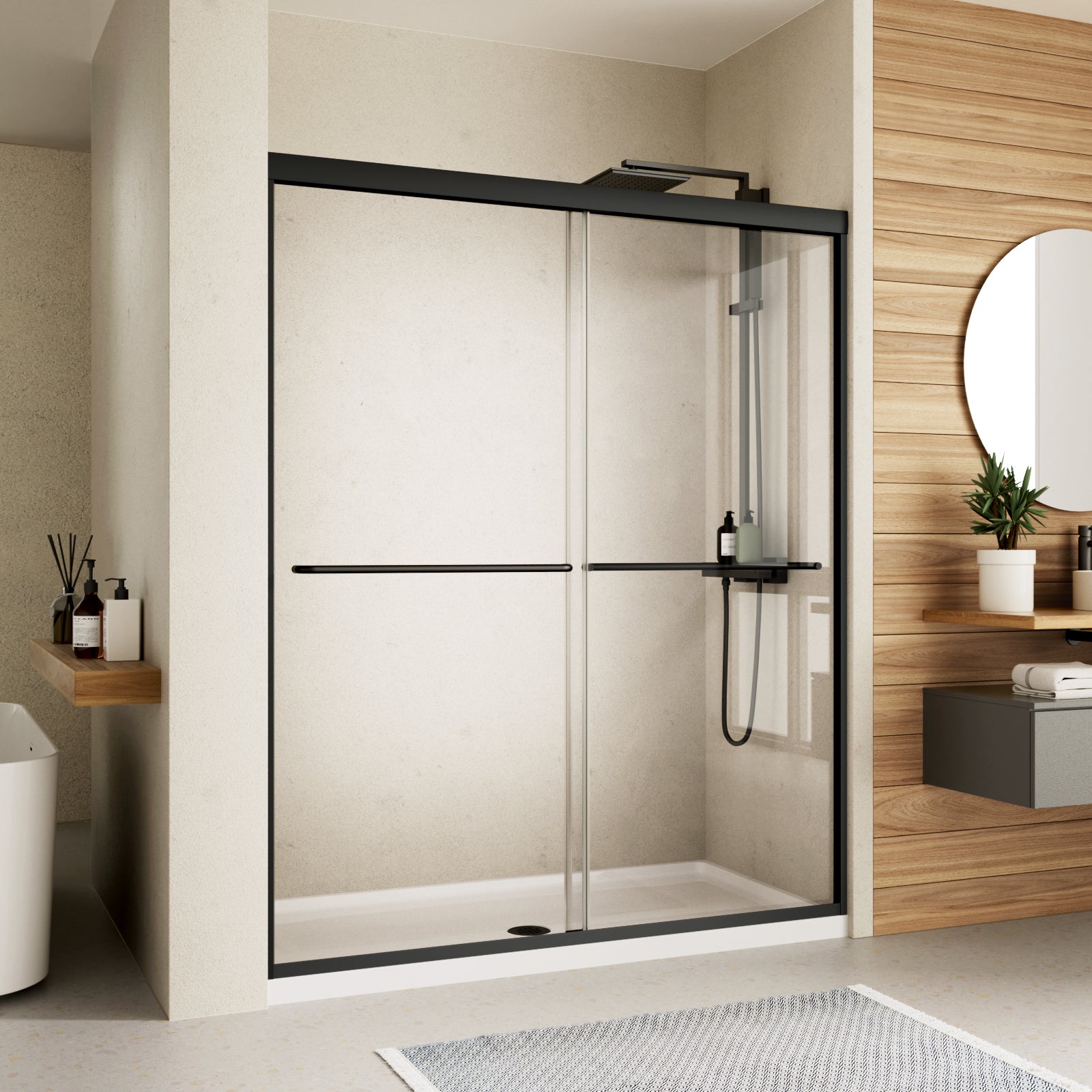 Ace Decor Sliding Shower Doors Collection - Smooth Open/Close – ACE ...